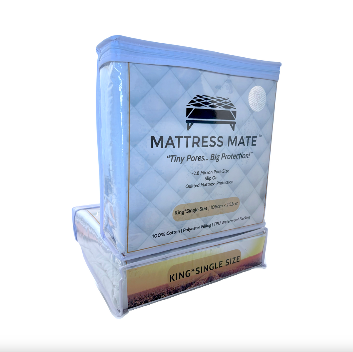 Mattress Mate® Dust Mite Quilted Mattress Protector, Slip-On